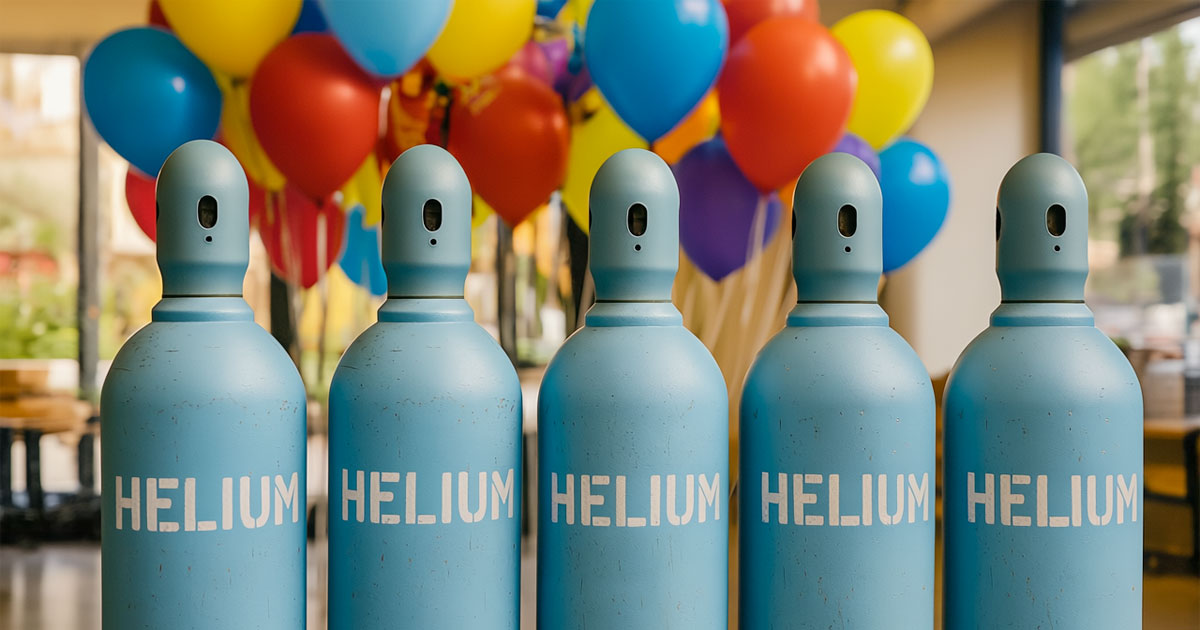 Helium Tank Rentals and Refills in Arizona - Phoenix Welding Supply LLC